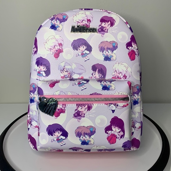 Bioworld | Bags | Inuyasha Pastel Chibi Character Mini Backpack | Poshmark
